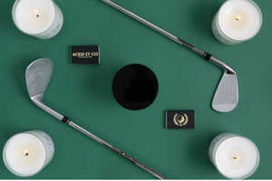Golf-Inspired Candle Collections : golf candle