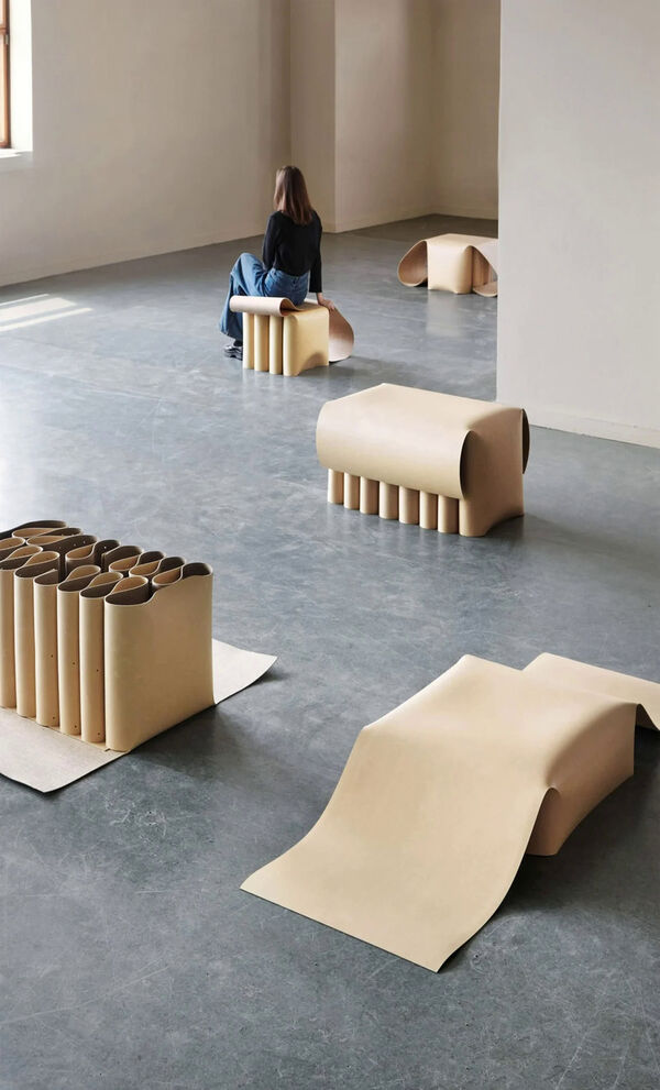 Curvaceous Linoleum Furniture : Linoleum furniture collection