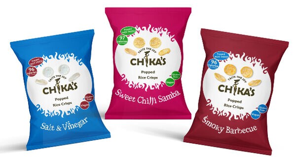 Plant-Based Low-Calorie Rice Crisps : Chika's Rice Crisps