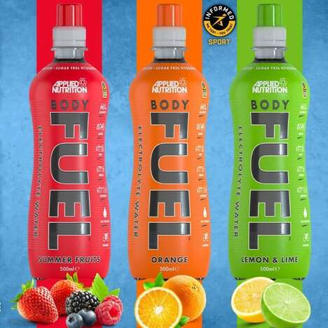 Colorful Vitamin-Infused Waters : Vitamin water