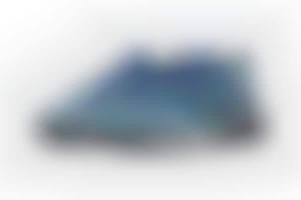 Blue Mesh Knitted Sneakers : deep royal blue colorway