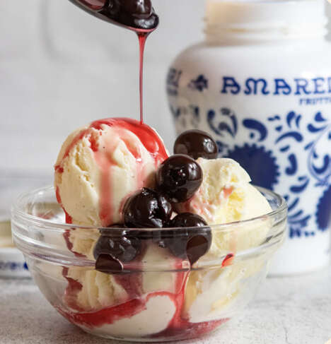 Beautifully Packaged Amarena Cherries : amarena cherries