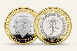 British Author-Honoring UK Coins : JRR Tolkien