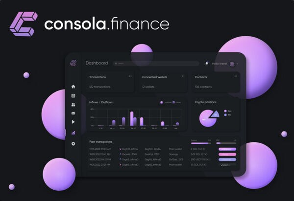 Crypto Accounting Platforms : consola finance