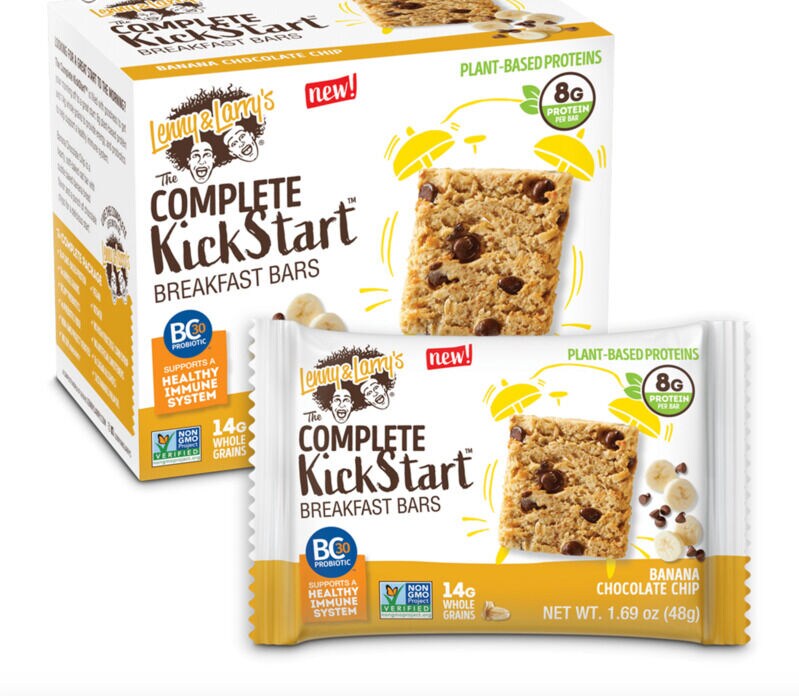 Protein-Rich Cookies : banana Chocolate Chip Complete KickStart Bar