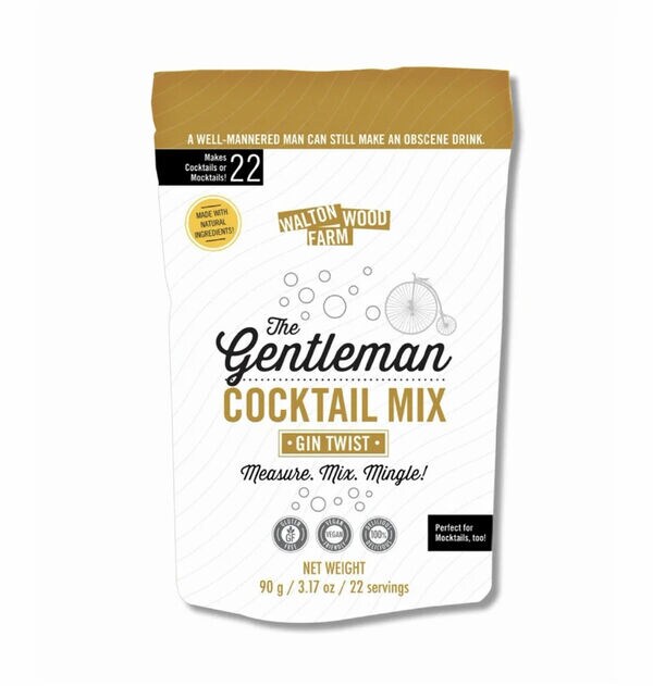 Recyclable Bagged Mocktails : gin twist