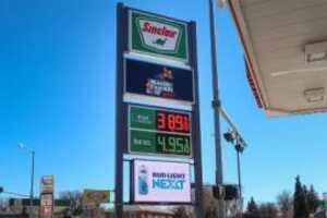Digital Convenience Store Signage : outdoor LED displays
