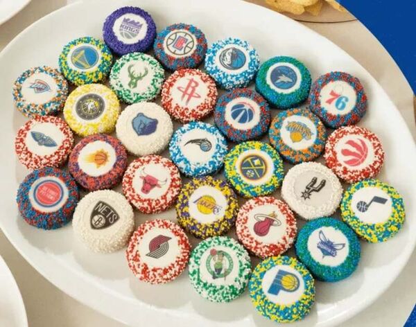 Basketball League Customized Cookies : Nba Oreo Cookies
