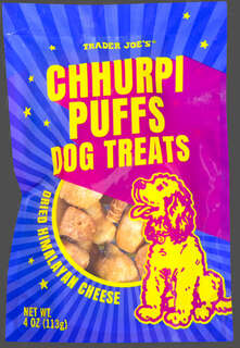 Cheese Curd Dog Treats : Chhurpi Puffs Dog Treats