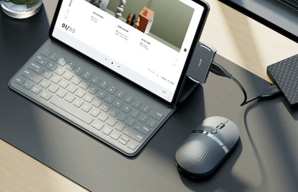 USB Hub-Equipped Mouses : ProtoArc Modular HubMouse