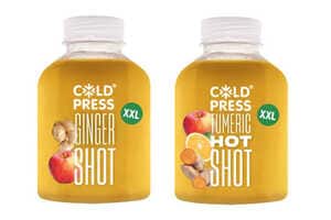 Cold-Pressed Juice Shot Ranges : Coldpress juice shots