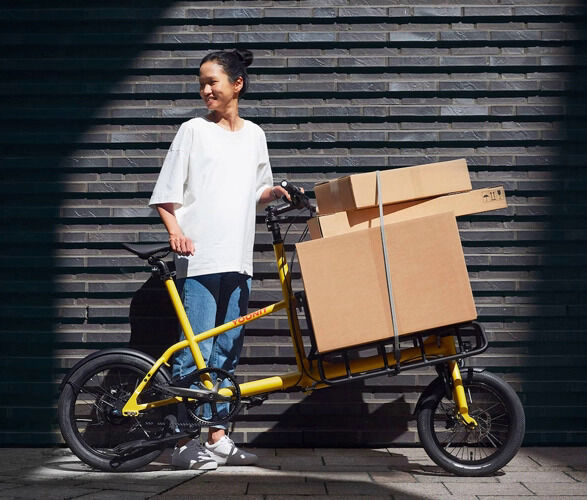 Ultra-Compact Cargo Bikes : Yoonit Mini Cargobike