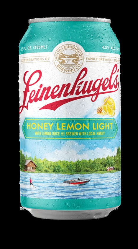 Refreshing Lemon Flavor Beers : Honey Lemon Light