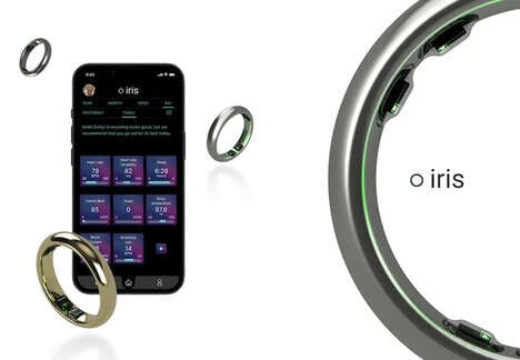 Scientific-Grade Smart Rings : Iris smart ring