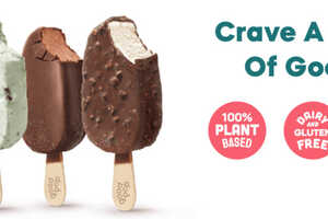 Plant-Based Frozen Dessert Bars : frozen dessert bars