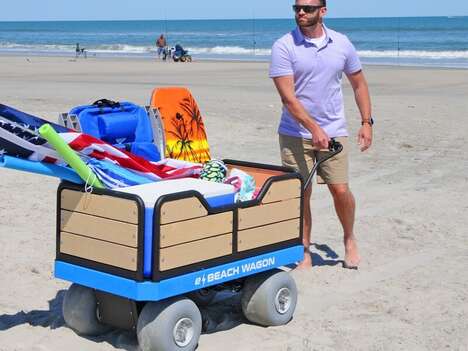 Motorized Electric Off-Road Wagons : e-Beach Wagon
