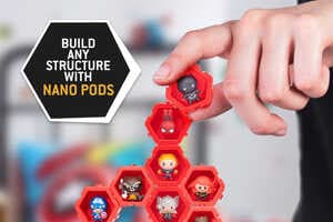 Hexagonal Connectable Collectibles : nano pods
