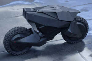 Autonomous High-Profile Combat Bikes : Motorcycle Drone
