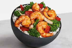 Shrimp-Packed QSR Meals : Panda Express Sizzling Shrimp