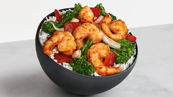 Shrimp-Packed QSR Meals : Panda Express Sizzling Shrimp