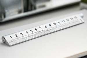 Refill-Friendly Ruler Pens : Combined Ruler and Pen