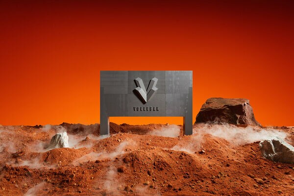 Otherworldly Fashion Brand Billboards : Vollebak Mars Billboard