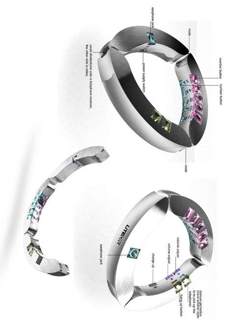 Bracelet Mobile Phone: The Liteon Concept