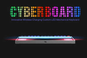 Wireless-Charging Keyboards : cyberboard