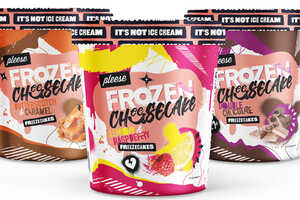 Tub-Packaged Frozen Cheesecakes : frozen cheesecake