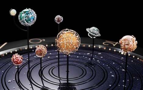 Levitating Solar System Decor : Quantum Solar System