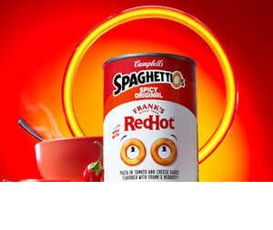 Spicy Canned Spagettis : Spicy Original SpaghettiOs made with Frank's ...