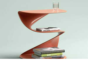 Cobra-Inspired Side Tables : cobra table