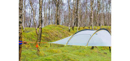 Lightweight Suspended Tents : suspended tent