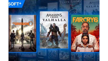 Expansive Game Library Platforms : ubisoft+ game