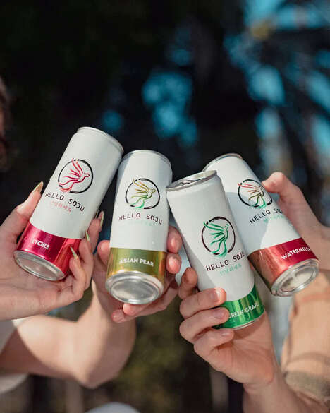 Hemp-Based Floral Seltzers : maison bloom