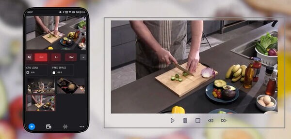 Consolidated Live-Streaming Cameras : camera set