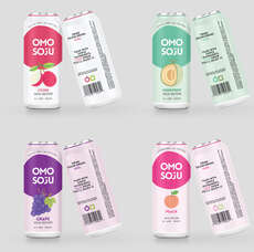 All-Natural Soju Cocktails : soju seltzer cocktail