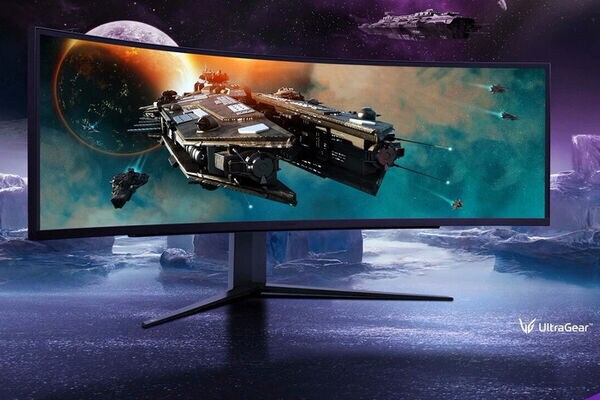 Dazzling Curvaceous Gamer Monitors : LG UltraGear 49GR85DC-B