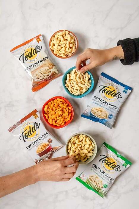 Egg-Based Protein Crisps : protein crisp