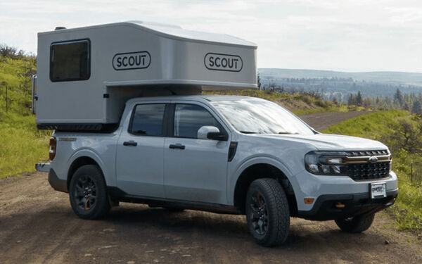 Compact Pickup Truck Campers : Scout Campers 'Tuktut'