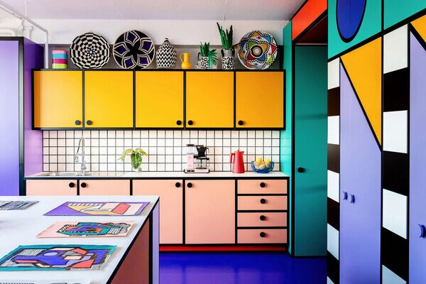 Ultra-Colorful Design Studios : whimsical studio