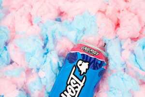 Carnival Candy Energy Drinks : Ghost Energy Bubblicious Cotton Candy