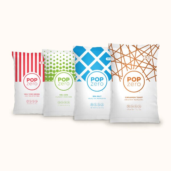 Algae-Infused Popcorn Snacks : Pop Zero Popcorn