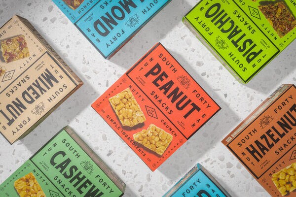 Clean-Label Crunchy Protein Bars : South 40 Snacks