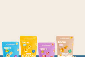 Asian-Inspired Popcorn Snacks : TOCHI