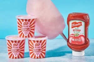 Ketchup-Flavored Candy Floss : Ketchup Cotton Candy