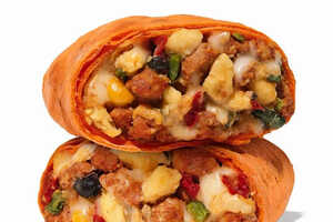 Protein-Filled Breakfast Wraps : dunkin 1