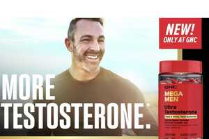Testosterone-Boosting Dietary Supplements : GNC Mega Men Ultra Testosterone