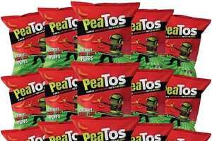 Cheesy Pea-Based Snacks : Cheetos and Funyuns