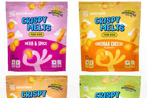 Kid-Friendly Dissolvable Bites : Crispy Melts